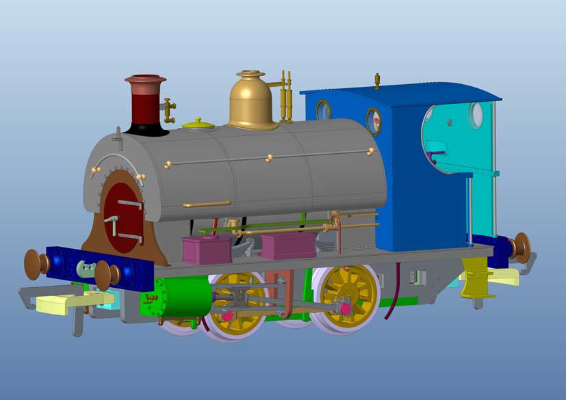 New for 2016 - The Peckett & Sons W4 0-4-0ST