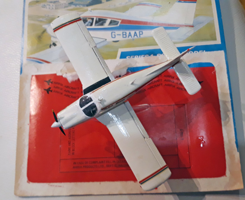 Early classic jet project for young Airfix designer