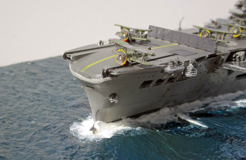 Models & Kits Airfix 1/600 Vintage Classics HMS Ark Royal Aircraft ...