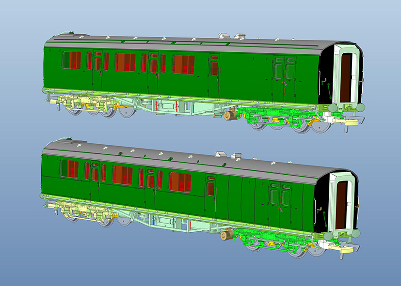Bulleid 59' Coaches, the USA Tour 'Flying Scotsman' and two Club locos