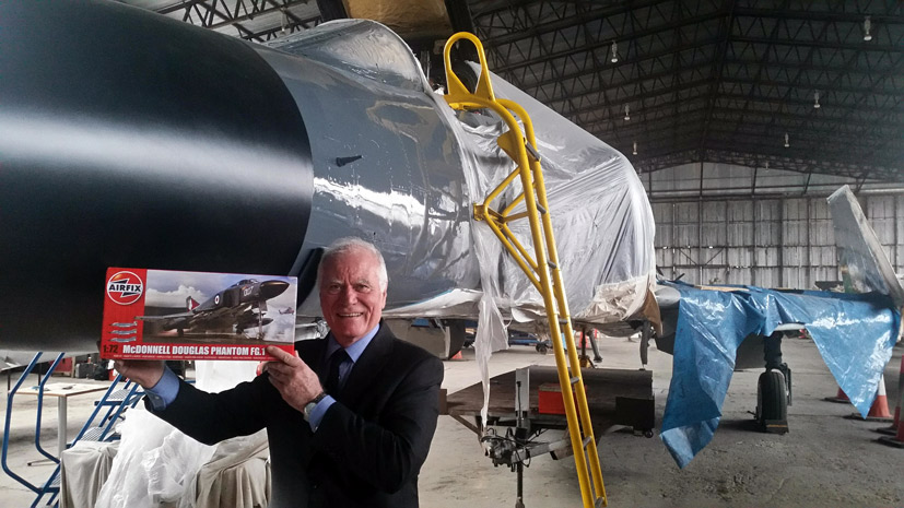 Wellington VC and Royal Navy Phantom unveiling