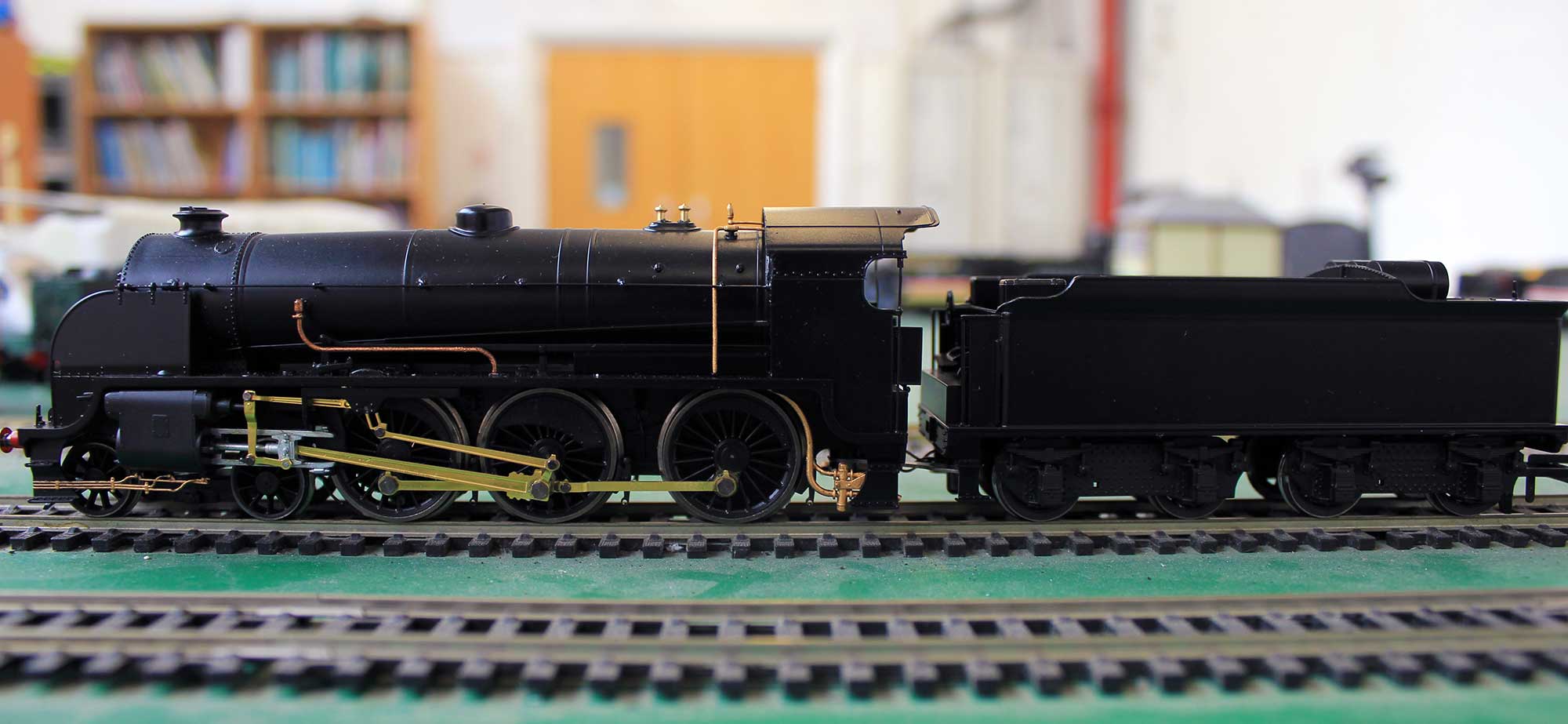 The S15 Class decorated sample and the TTS King Class sound test