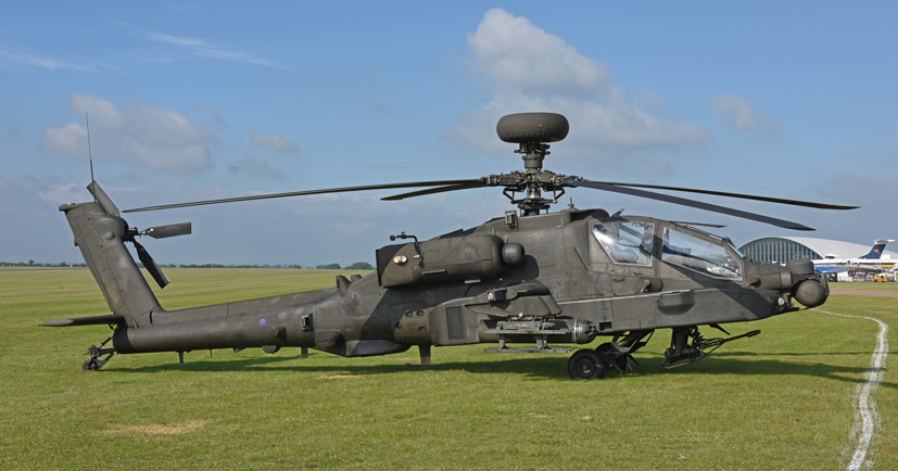 apache attack helicopter display team