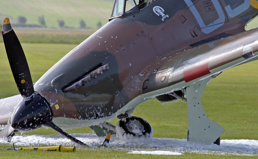 BBMF Hurricane in Profile
