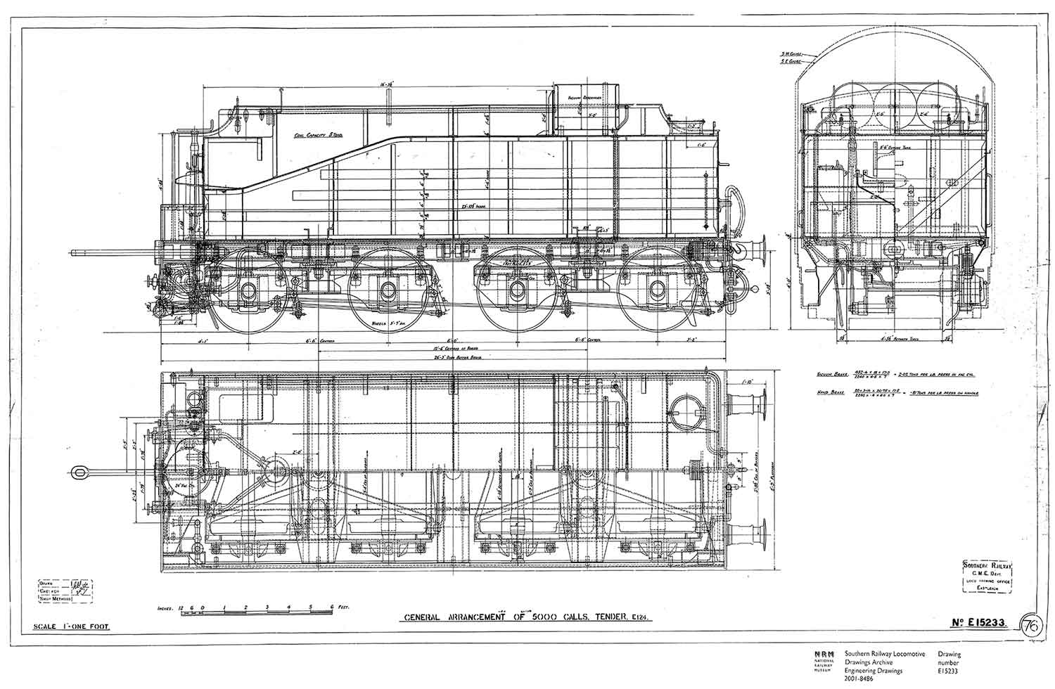 The S15 Class decorated sample and the TTS King Class sound test