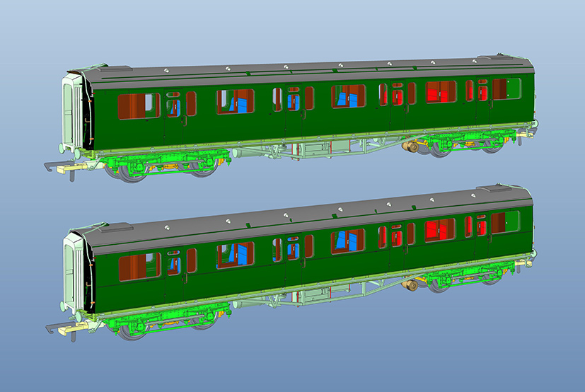 Bulleid 59' Coaches, the USA Tour 'Flying Scotsman' and two Club locos