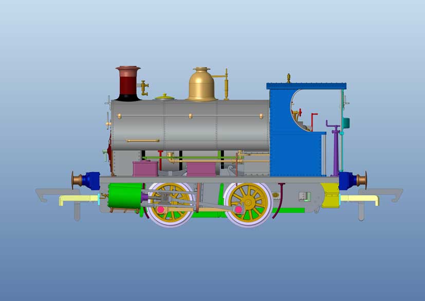 New for 2016 - The Peckett & Sons W4 0-4-0ST