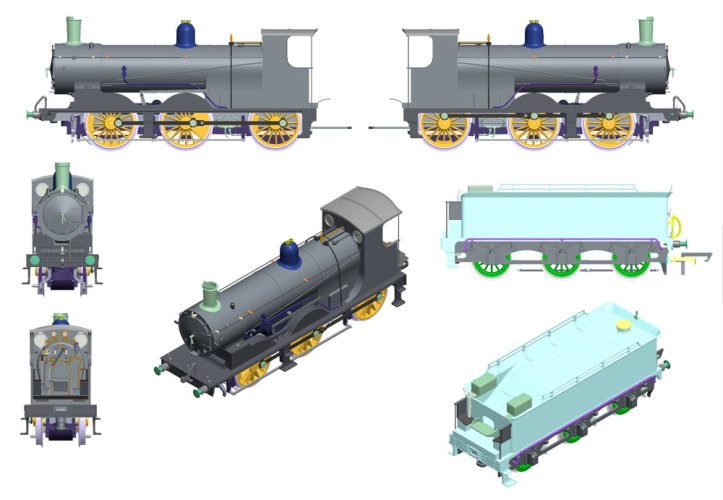 The Drummond 700 Class and the K Type Pullmans