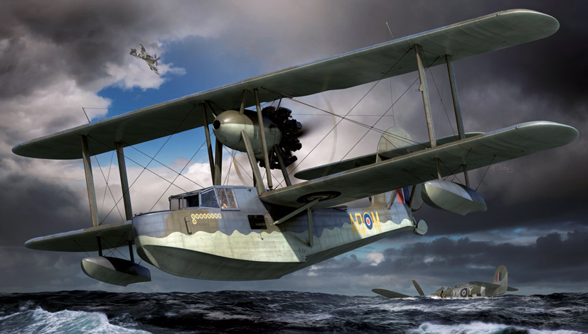 Modelling accolade for Airfix Walrus