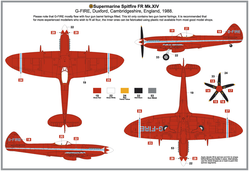 What colour is your Spitfire?
