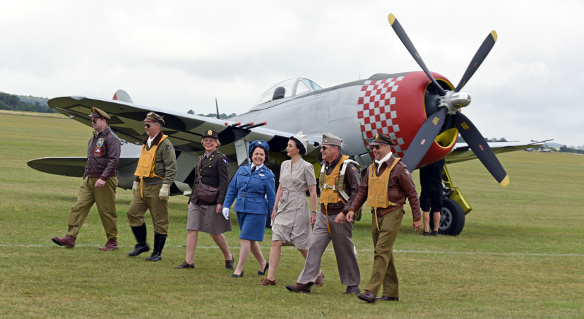 The faces of Flying Legends 2019